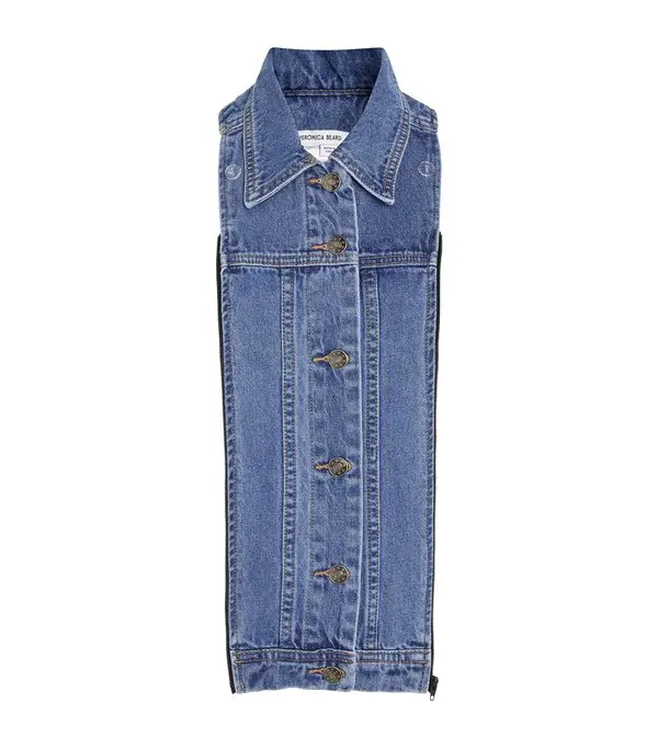 Veronica Beard Denim Dickey - Blue