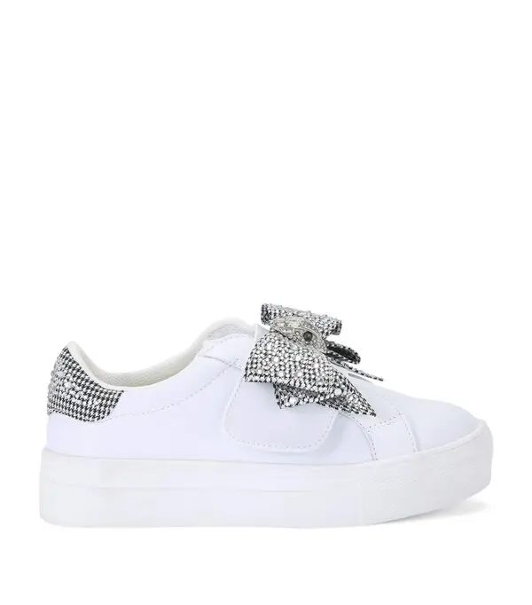 Kurt Geiger Mini Laney Eagle Sneakers - Silver