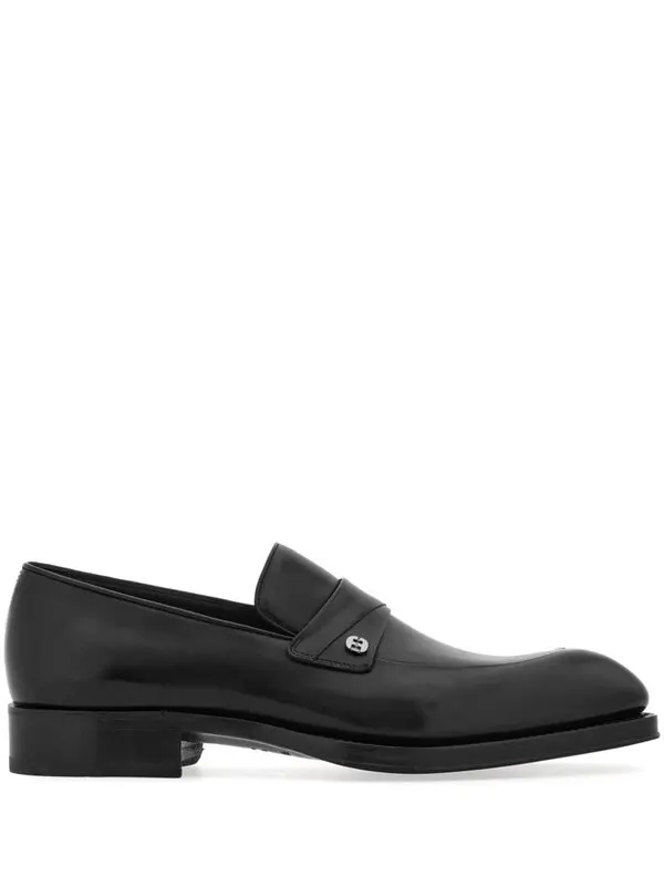 FERRAGAMO Tramezza Leather Loafers
