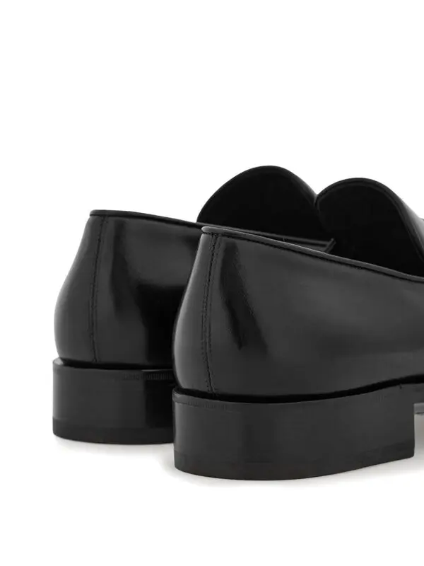 FERRAGAMO Tramezza Leather Loafers