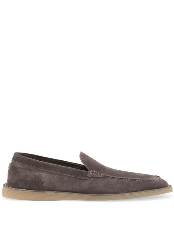 Dolce & Gabbana Suede Loafers - Grey