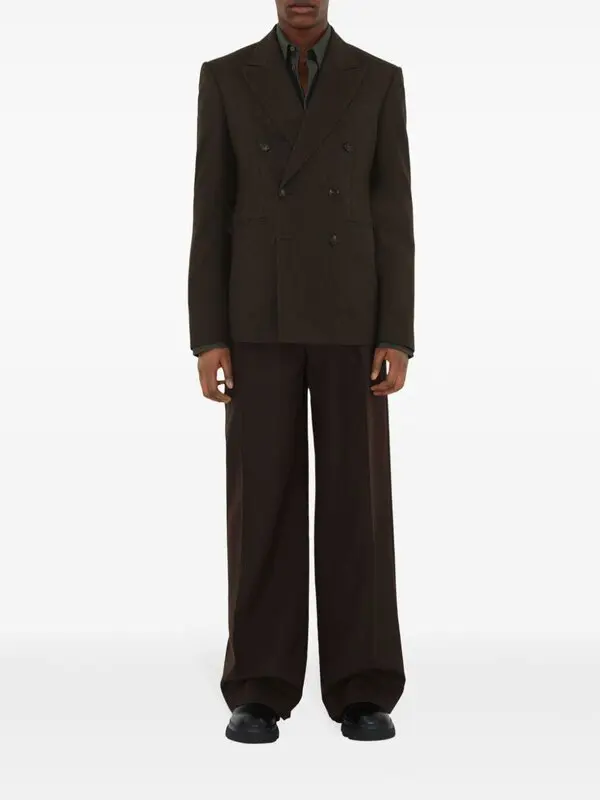 Burberry Pressed-crease Tailored Trousers