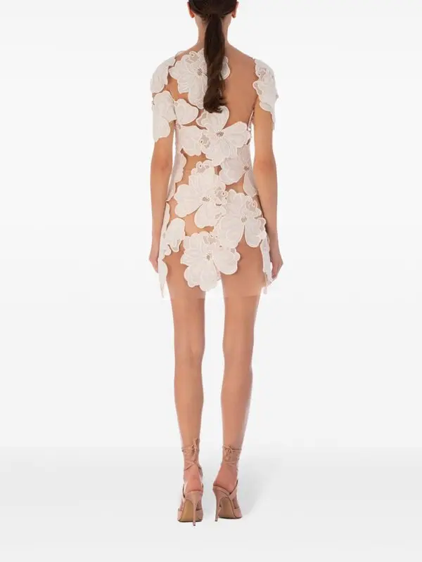 silvia tcherassi balerina embroidered mini dress Silvia Tcherassi
