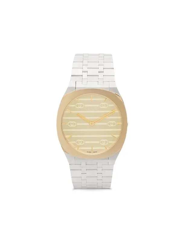 Gucci 25h 38mm Watch - Gold