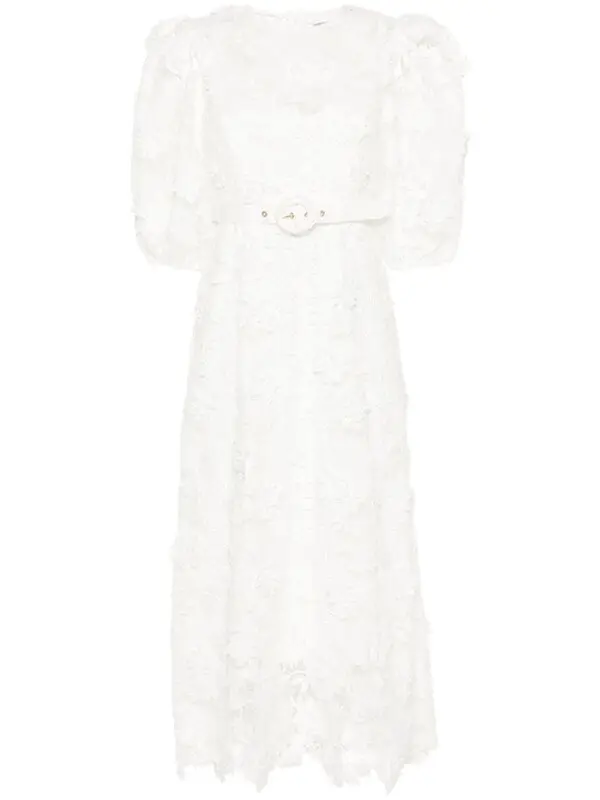 Zimmermann Halliday Lace Midi Dress