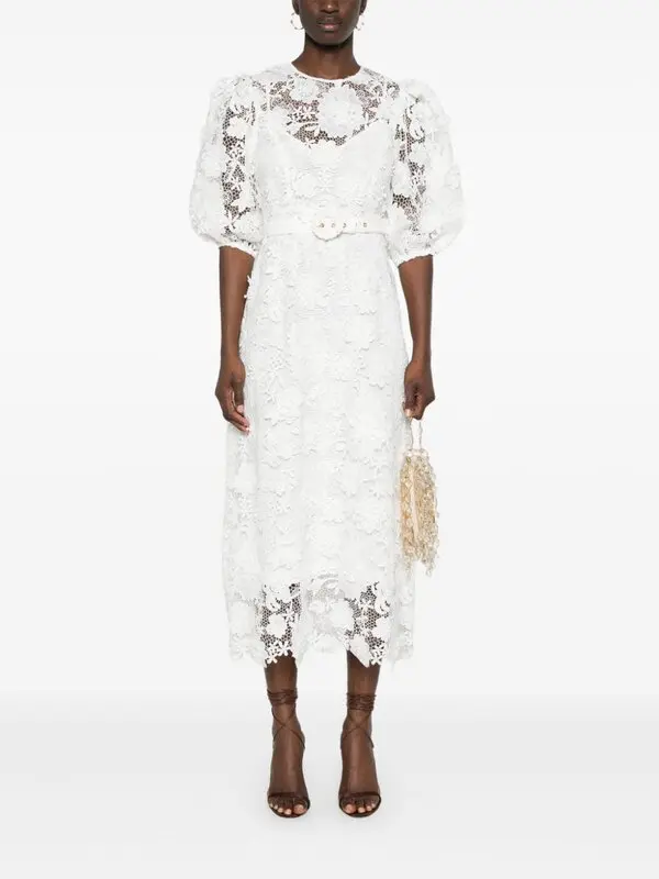 Zimmermann Halliday Lace Midi Dress