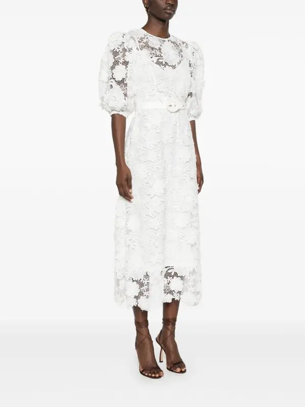 Zimmermann Halliday Lace Midi Dress