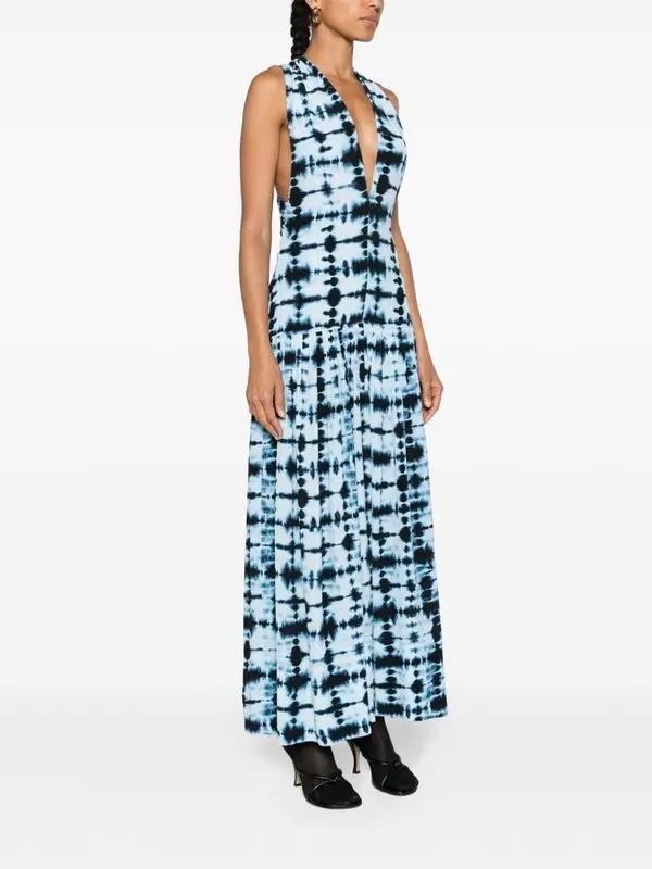 Proenza Schouler Simone Tie-dye Midi Dress