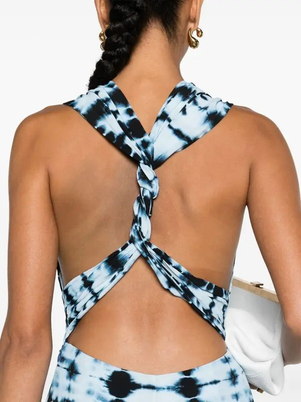 Proenza Schouler Simone Tie-dye Midi Dress