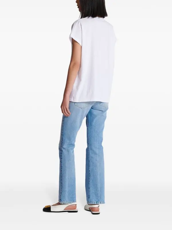 Balmain Flamingo Graphic T-shirt