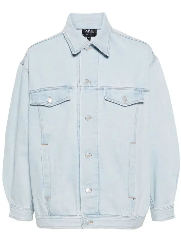 A.p.c. Elvis Denim Jacket - Blue