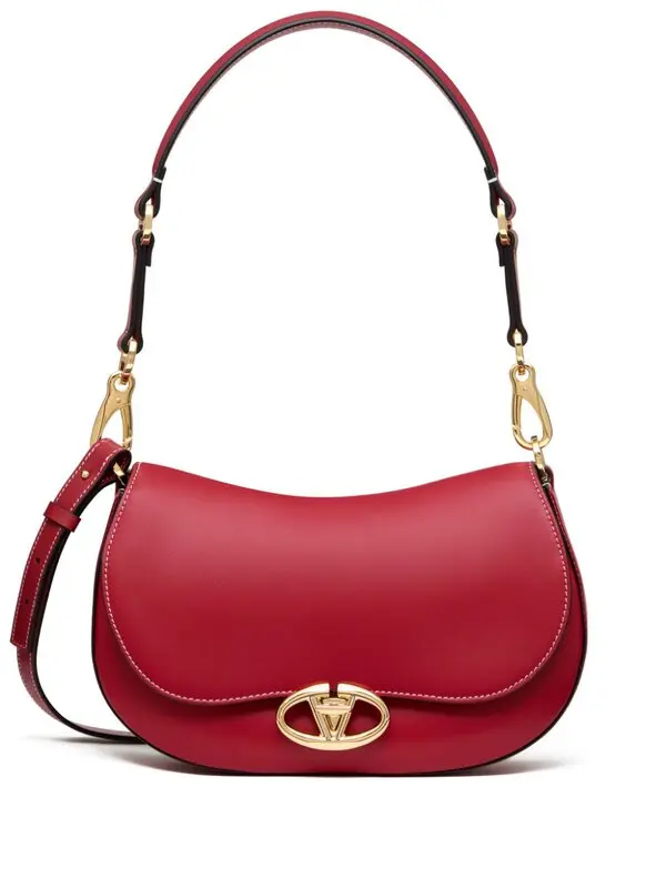 Valentino Garavani Ohval Shoulder Bag - Red
