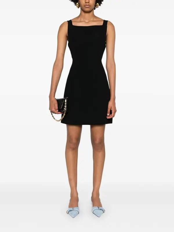 Givenchy Cowl-back Crepe Minidress