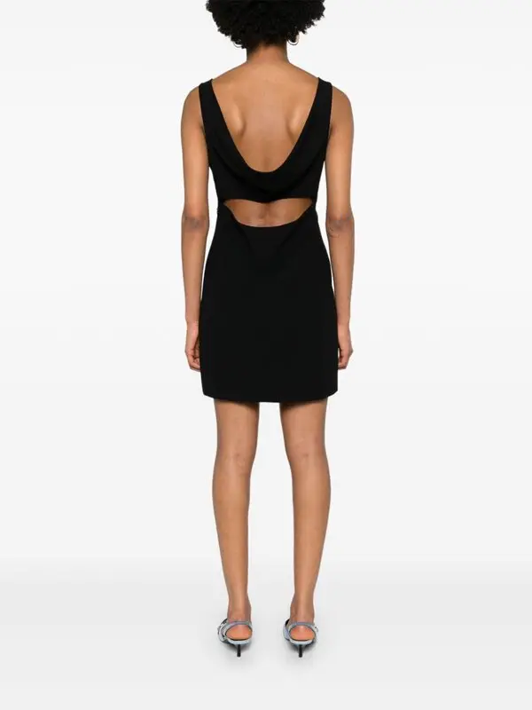 Givenchy Cowl-back Crepe Minidress