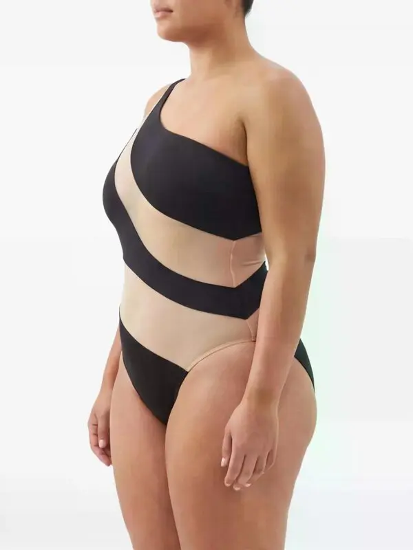 Norma Kamali One-shoulder Swimsuit - Black