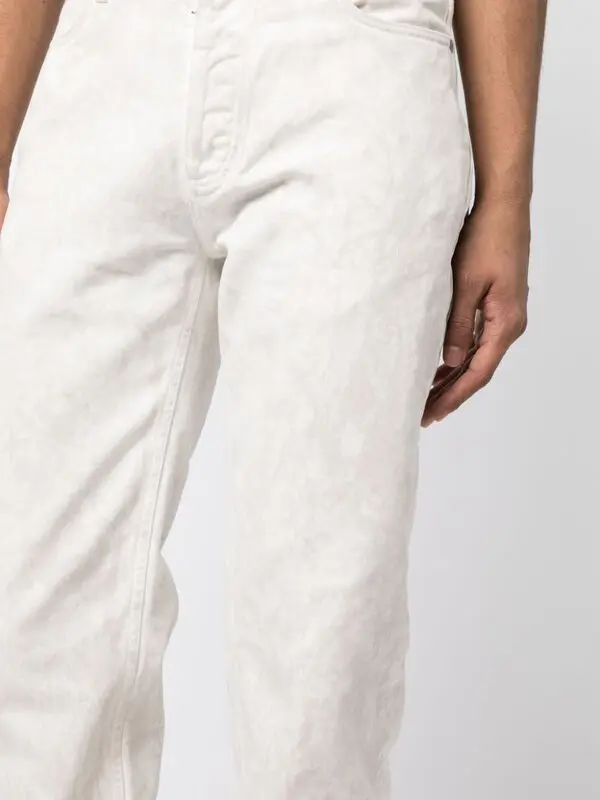 MAISON MARGIELA Bleached-wash Slim-cut Jeans