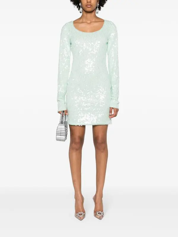 ROTATE BY BIRGER CHRISTENSEN Sequinned Minidress