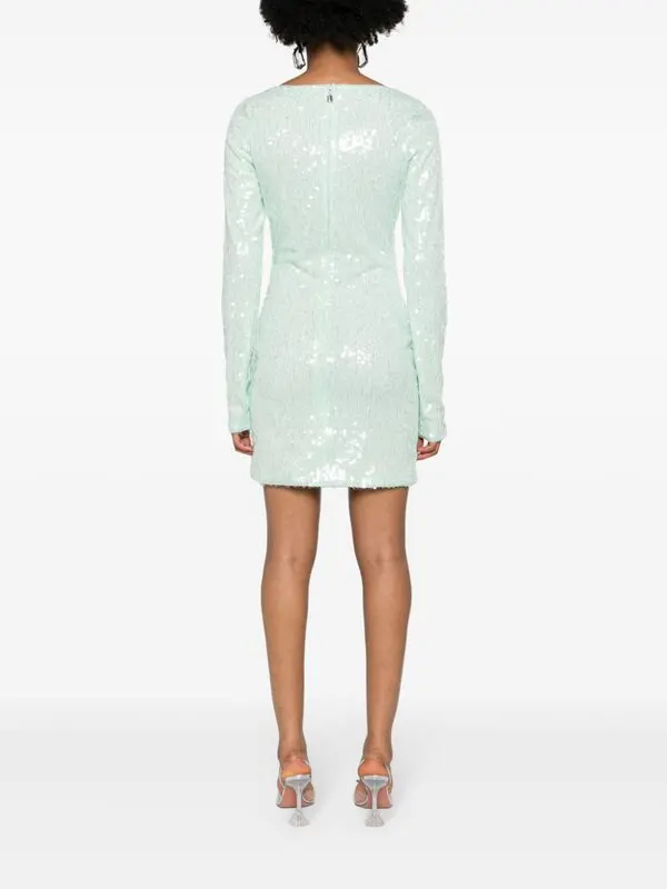 ROTATE BY BIRGER CHRISTENSEN Sequinned Minidress