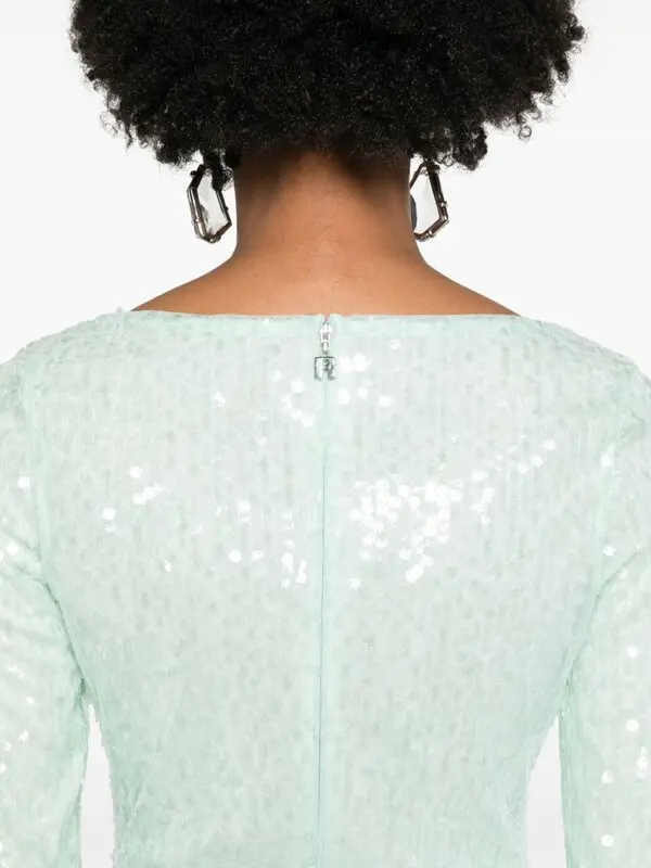 ROTATE BY BIRGER CHRISTENSEN Sequinned Minidress