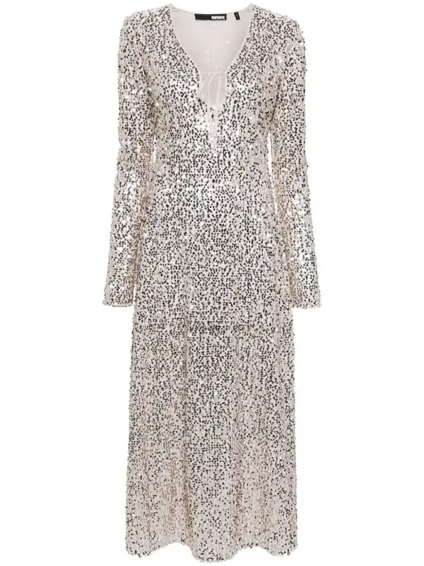 ROTATE BY BIRGER CHRISTENSEN Sequin-embellished Dress