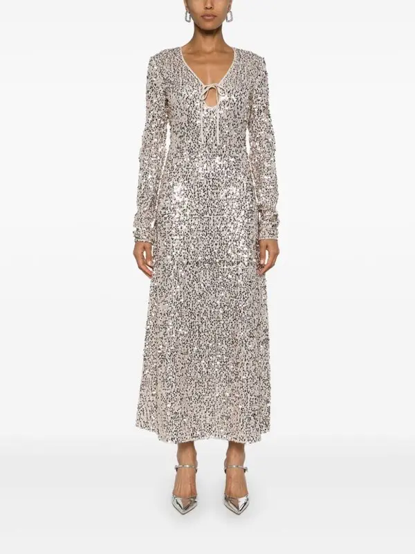 ROTATE BY BIRGER CHRISTENSEN Sequin-embellished Dress