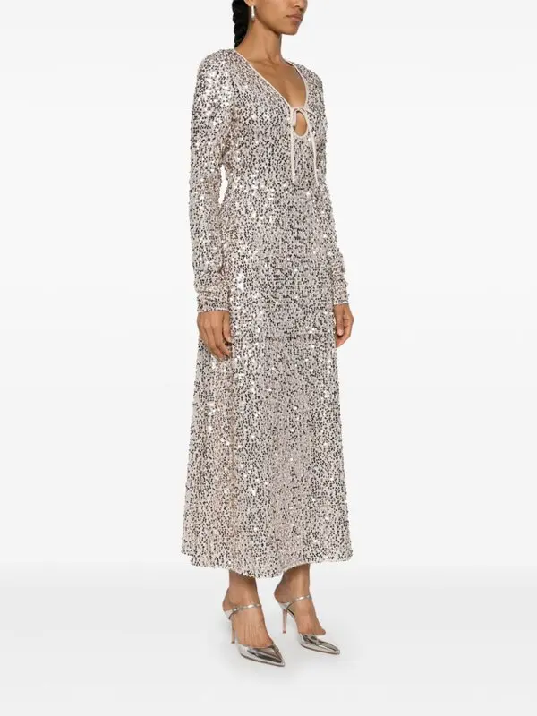 ROTATE BY BIRGER CHRISTENSEN Sequin-embellished Dress