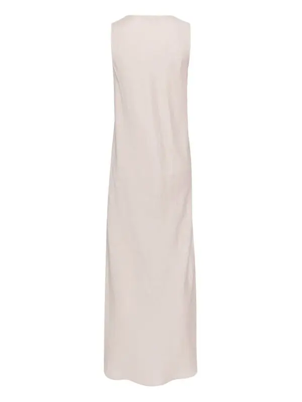 Voz V-neck Sleeveless Maxi Dress