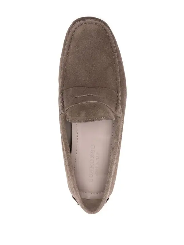 SCAROSSO Michael Suede Drivers - Neutrals