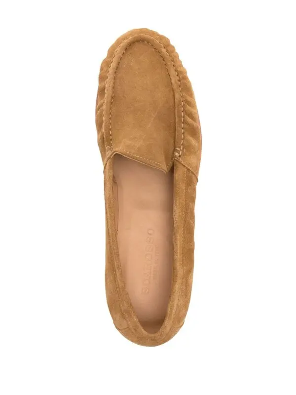 SCAROSSO Alain Suede Loafers