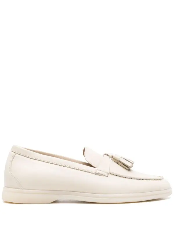 SCAROSSO Leandra Leather Loafers