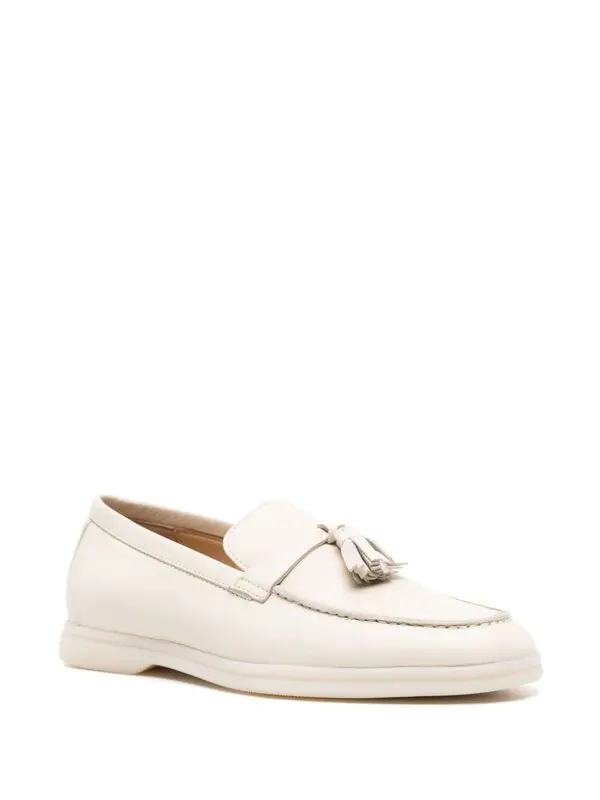 SCAROSSO Leandra Leather Loafers