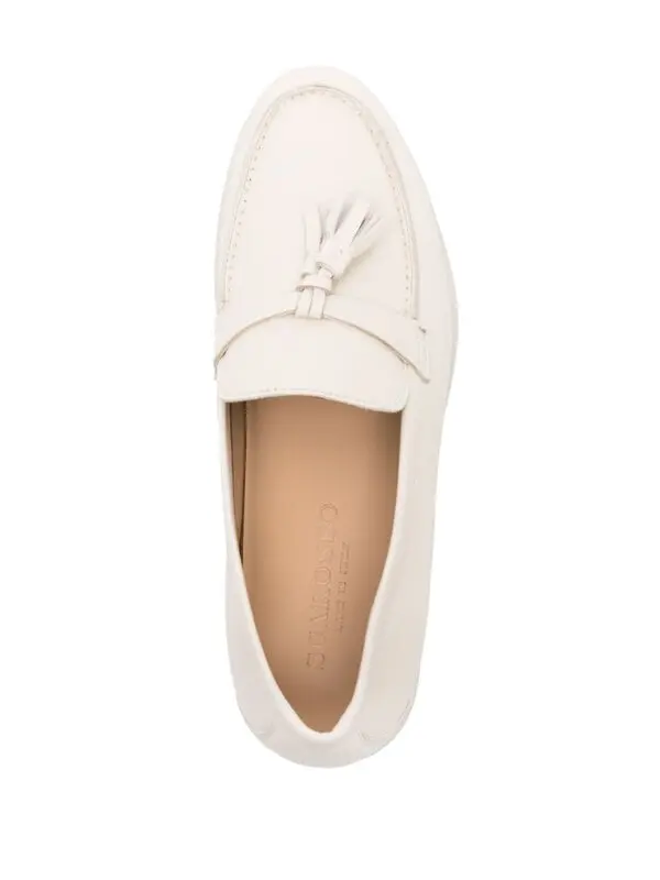 SCAROSSO Leandra Leather Loafers