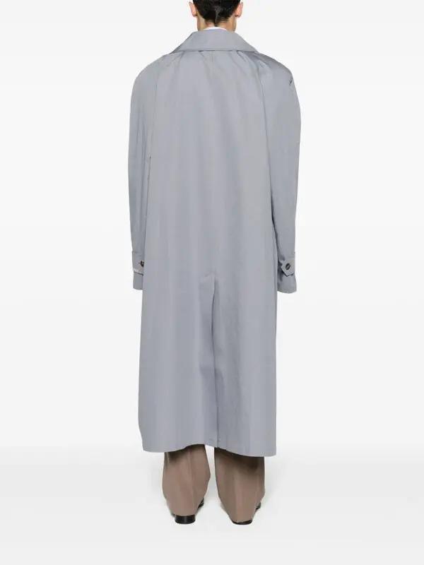 Marni Single-breasted Maxi Coat - Grey