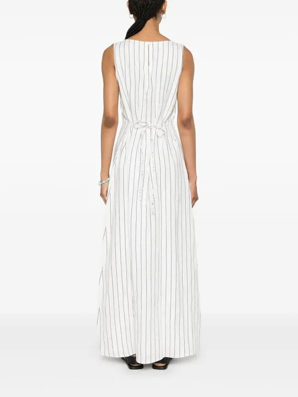 slip a-line dress HAILEY Women's Houndstooth Print A-Line V-Neck Maxi Slip Dress - Size XS main image 1