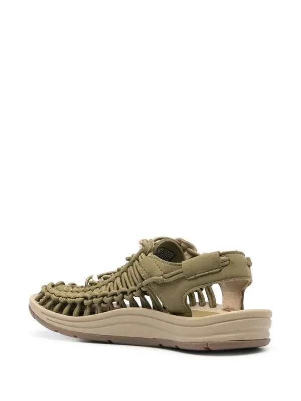 Keen Uneek Debossed Logo Sandals - Green