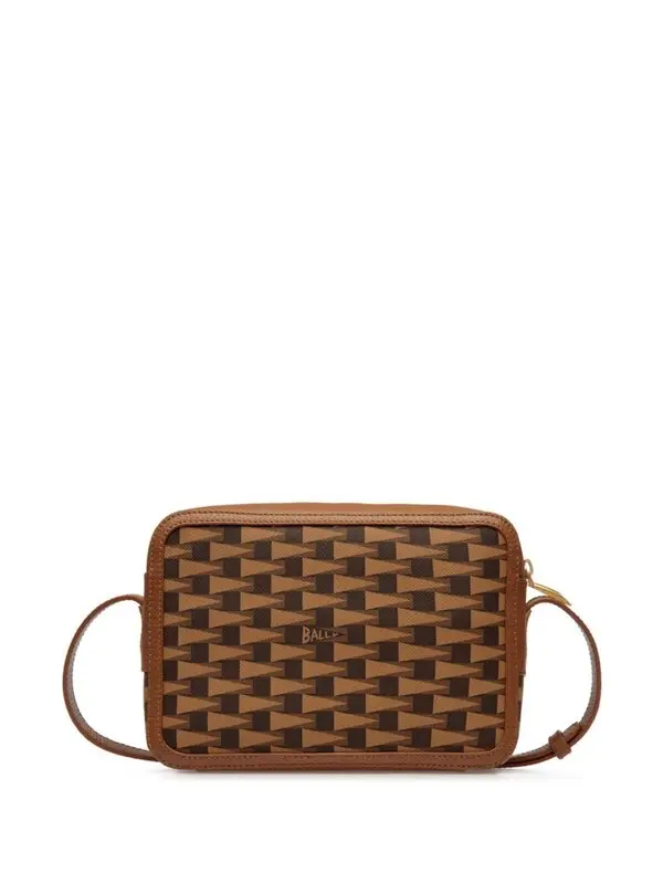 Bally Monogram Pattern Shoulder Bag