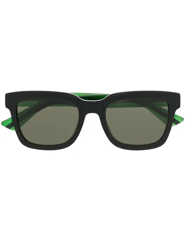 Gucci Wayfarer-frame Sunglasses - Black