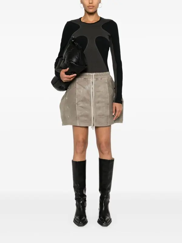 Rick Owens Babel Mini Skirt