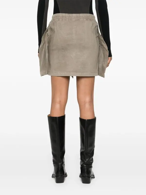 Rick Owens Babel Mini Skirt