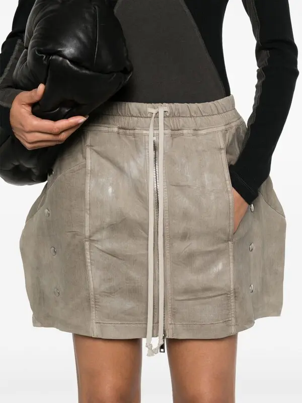 Rick Owens Babel Mini Skirt