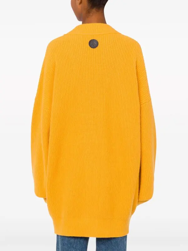 Moschino Oversized V-neck Cardigan