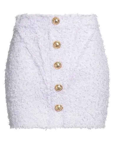 Balmain Mini Pencil Skirt - Lilac
