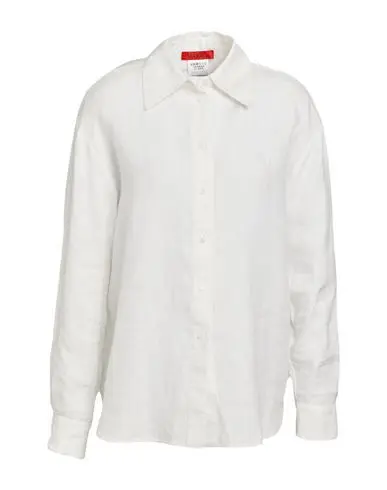 Max & Co. Classic Collar Long Sleeve Linen Shirt
