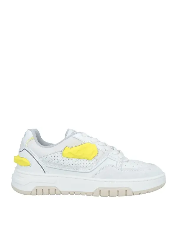 MSGM Leather Low-top Sneakers - White