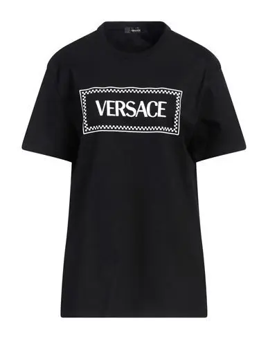 Versace T-shirt With Embroidered Logo