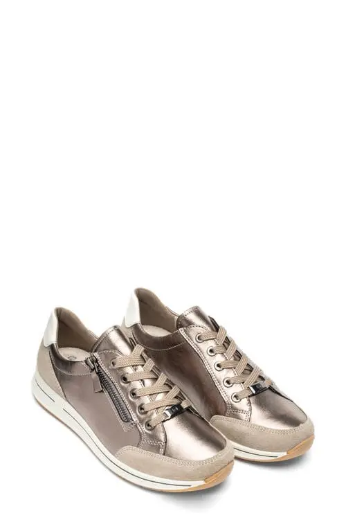 ARA Oleanna Zip Sneaker - Cashmere/cream