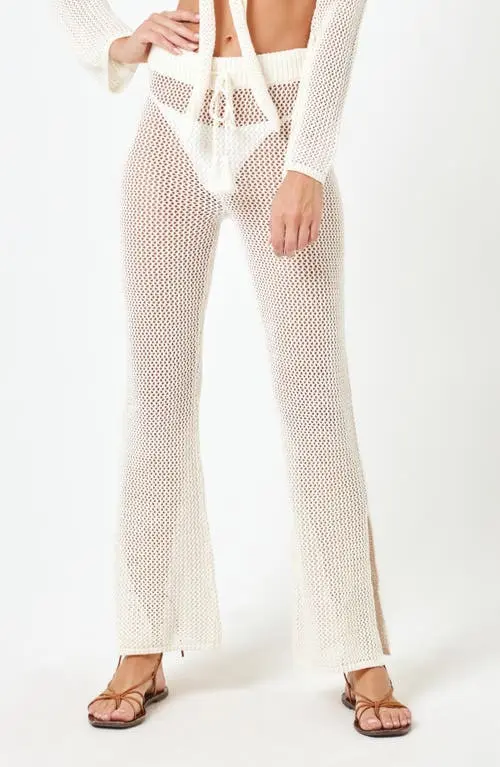 L*Space Los Cabos Open Stitch Cover-up Sweater Pants