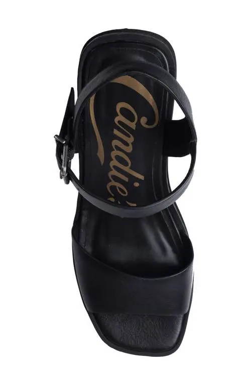 CANDIE'S Platform Wedge Sandals