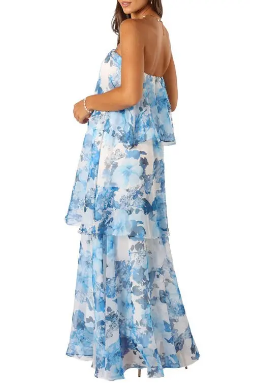 PETAL & PUP Bloom Tiered Strapless Dress
