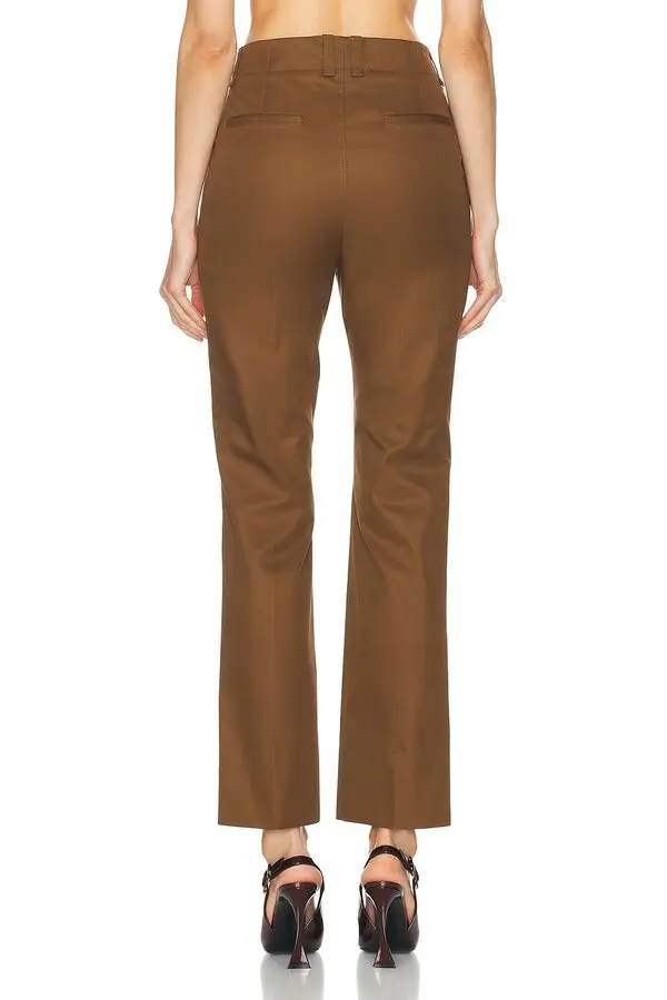 Saint Laurent Bootcut Pant - Ecorce